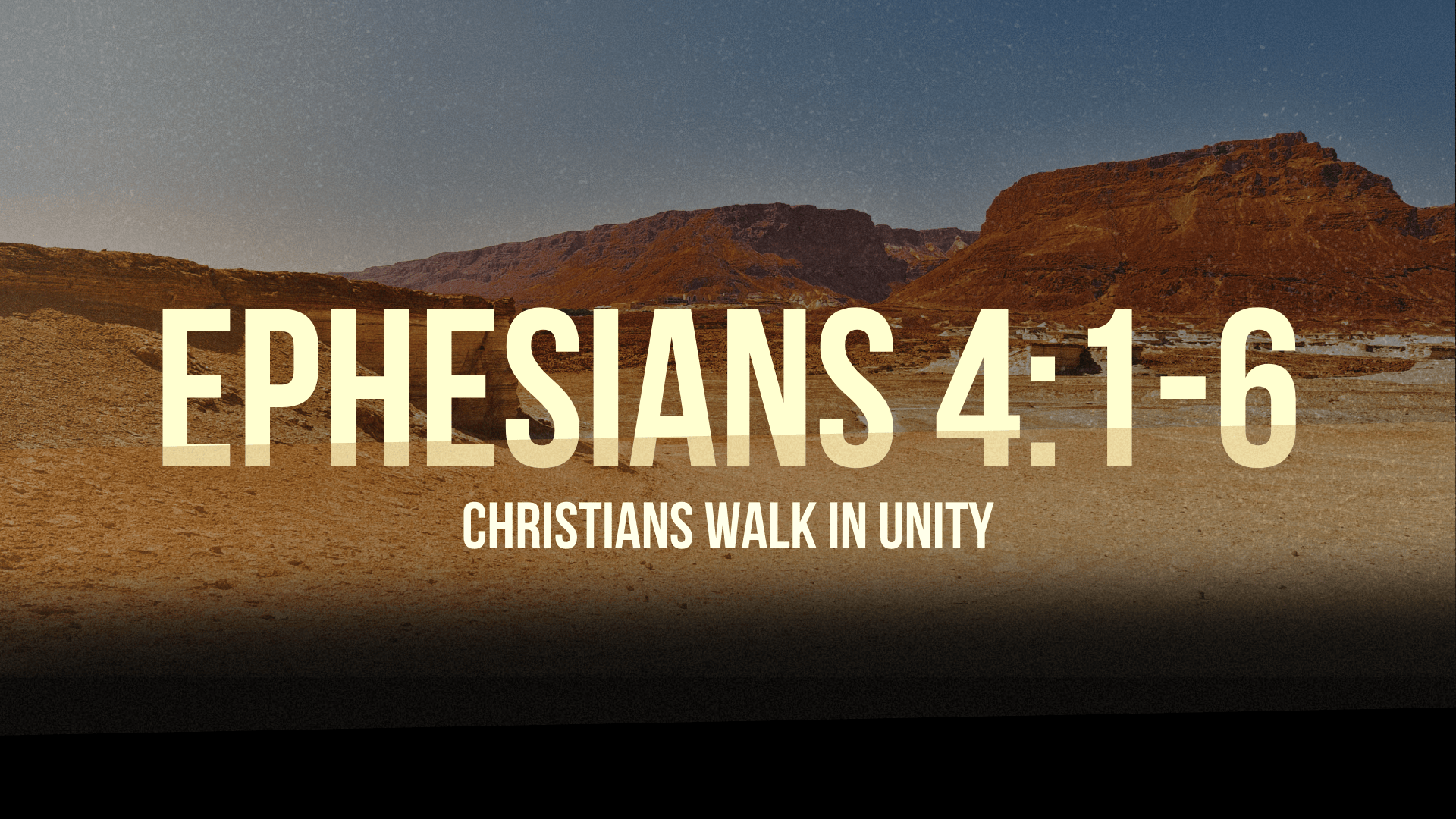 Christians Walk in Unity - Caz Church